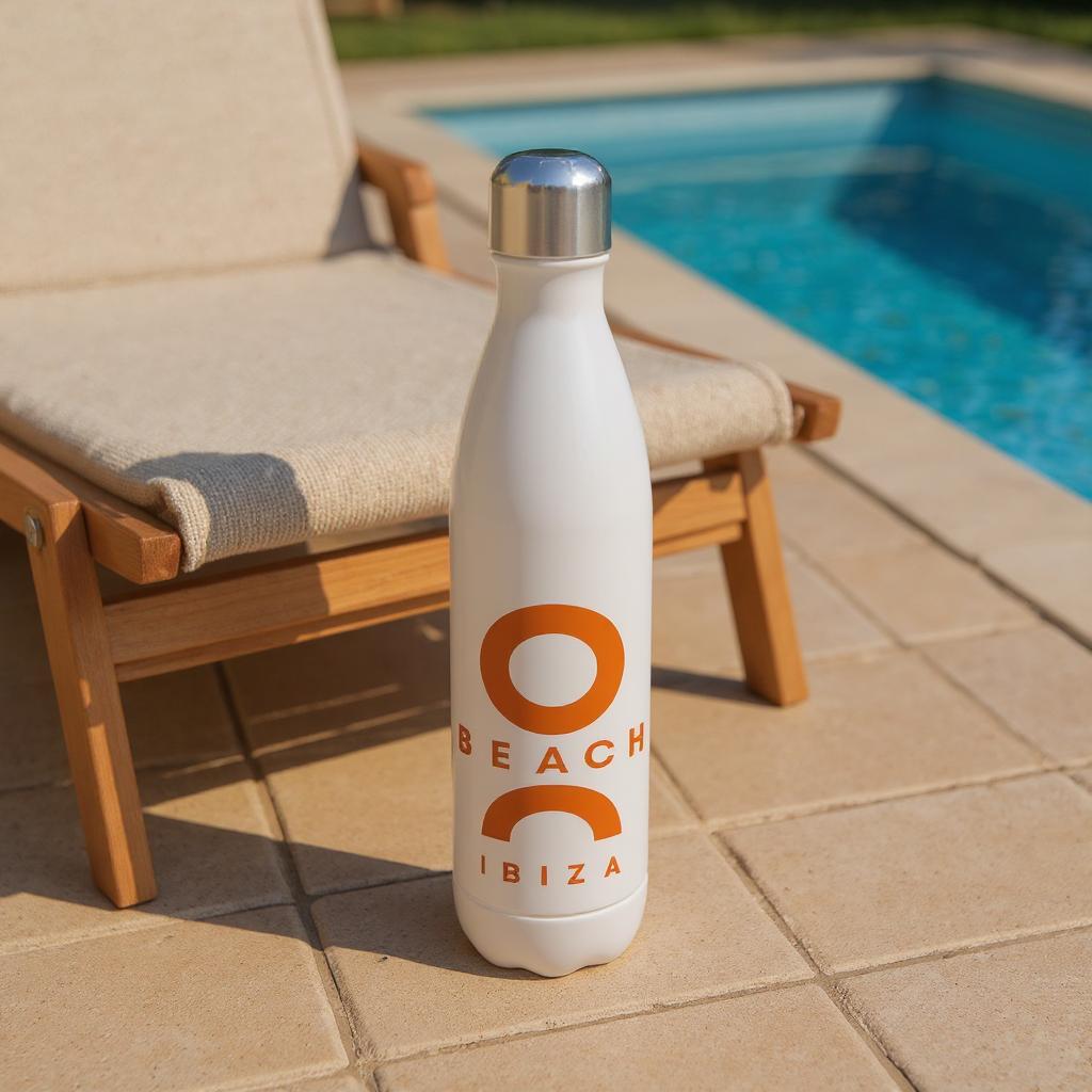 O Beach Orange Logo Insulated Stainless Steel Drink Bottle – O Beach Store